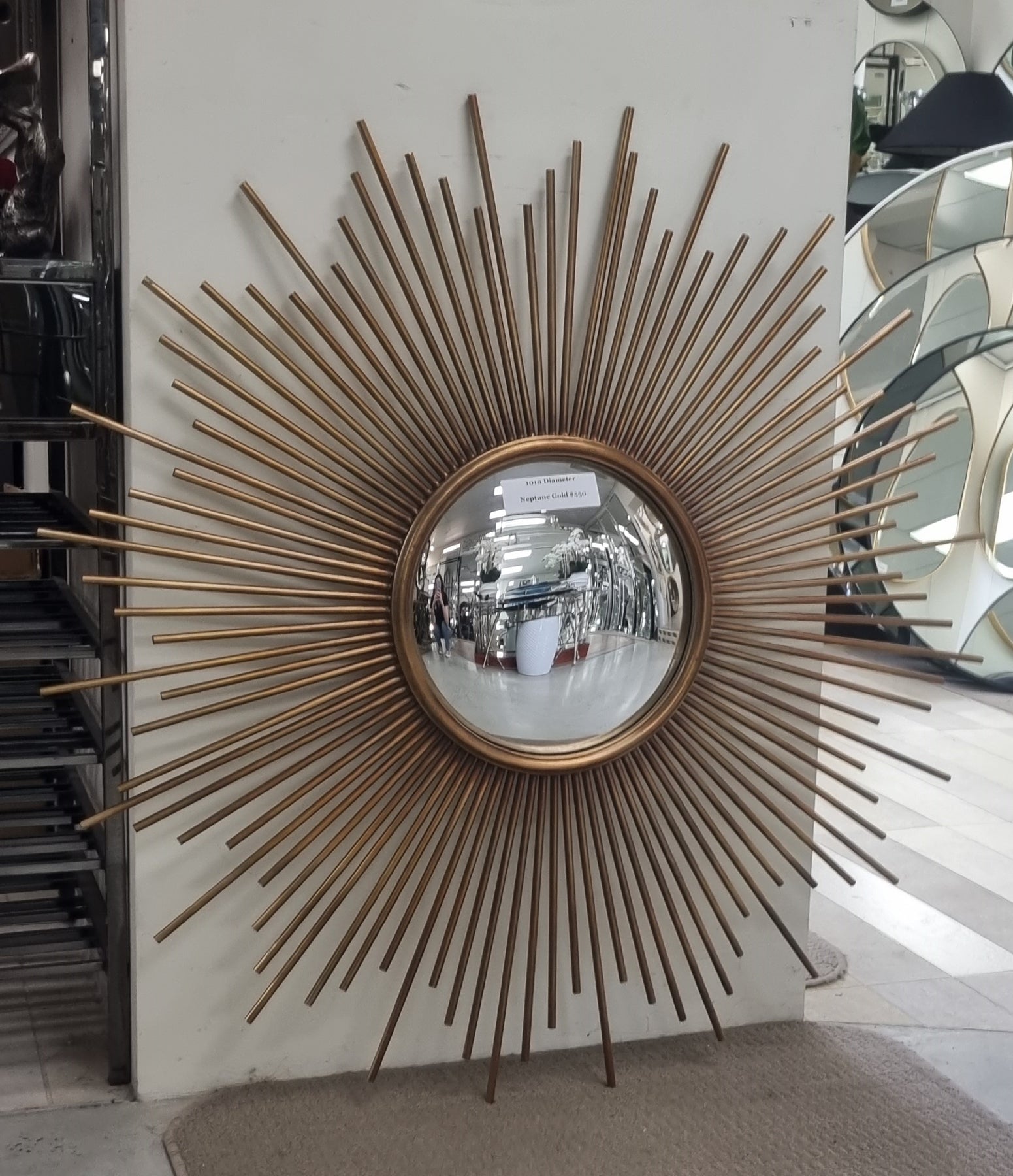 Neptune Gold | Reflect Mirrors